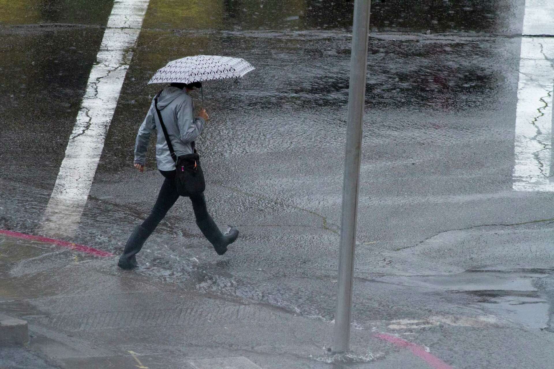 Rain tapers off, but more on the way