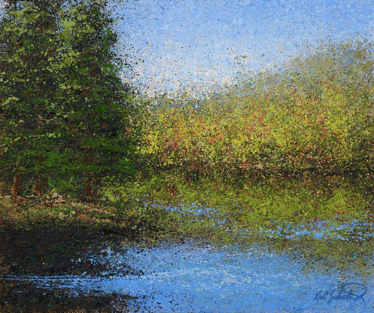 Soderlund's 'Splatter Art' featured at Geary Gallery