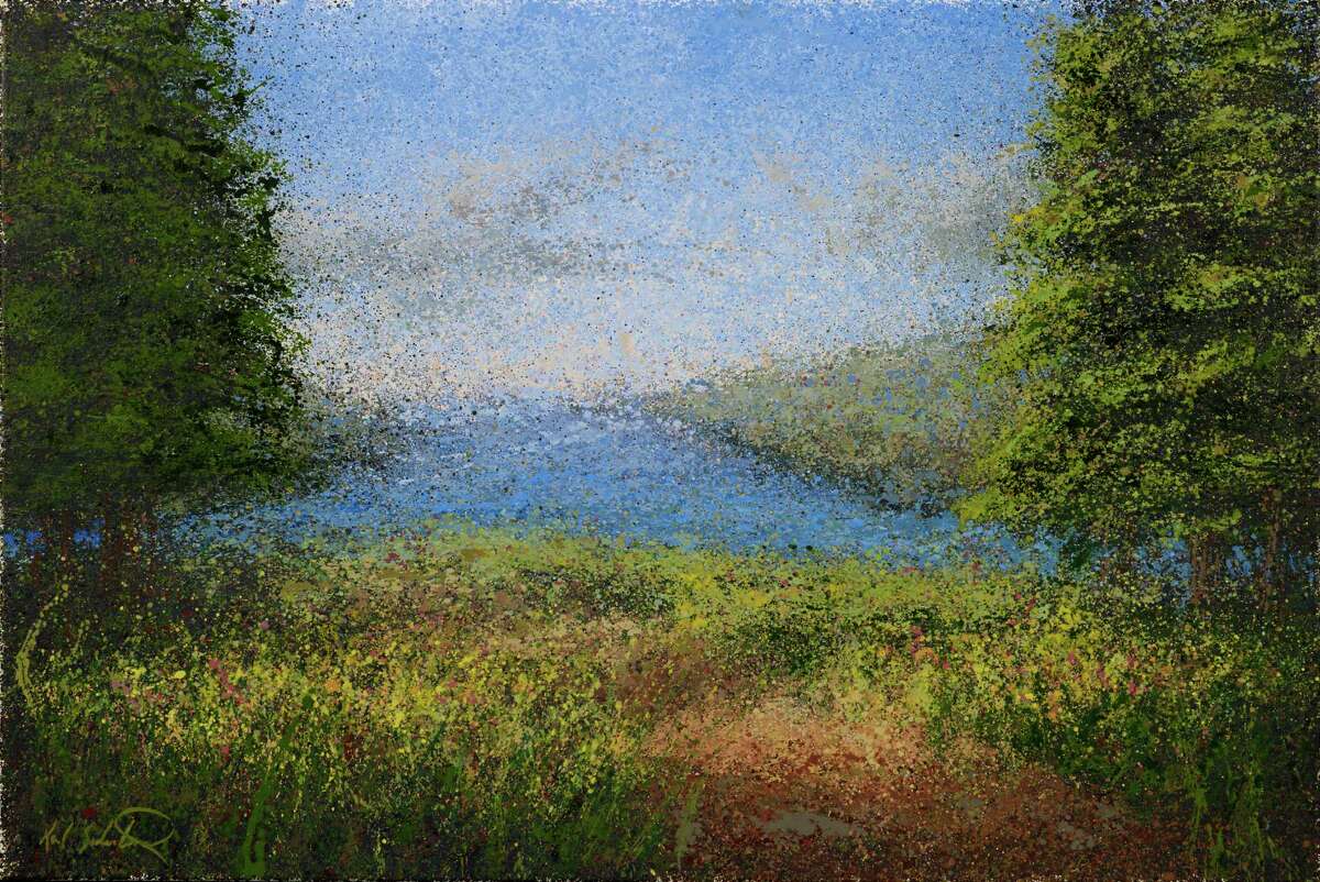 Soderlund's 'Splatter Art' featured at Geary Gallery