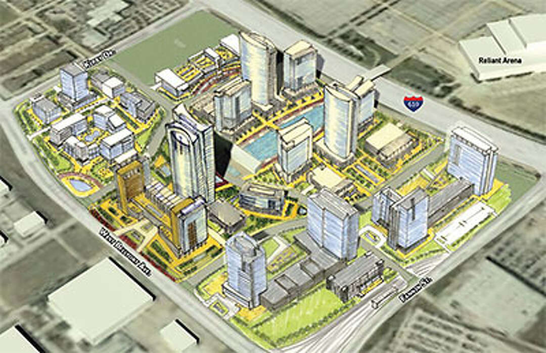 Architectural plans show how history thought Houston would look like