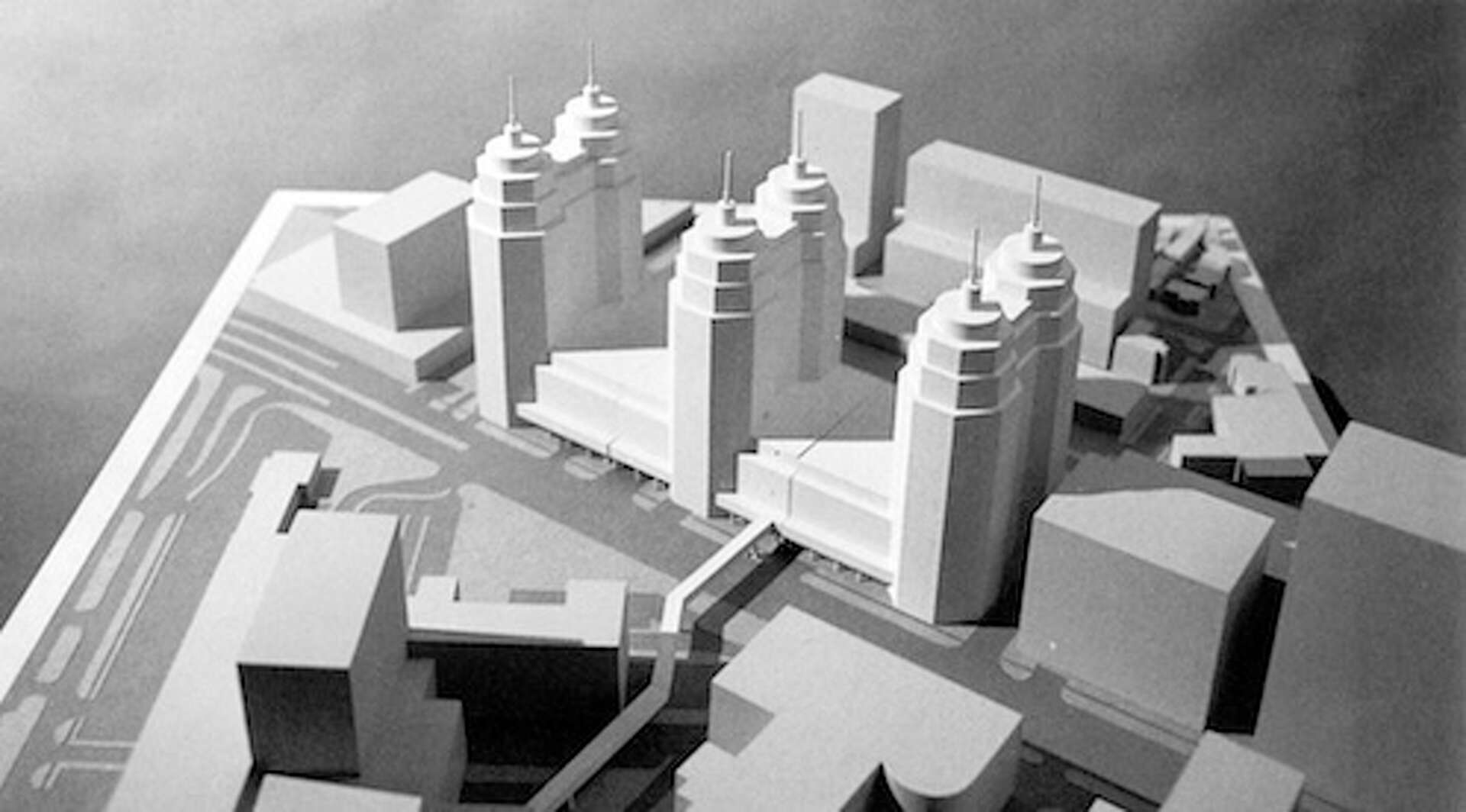 Architectural plans show how history thought Houston would look like