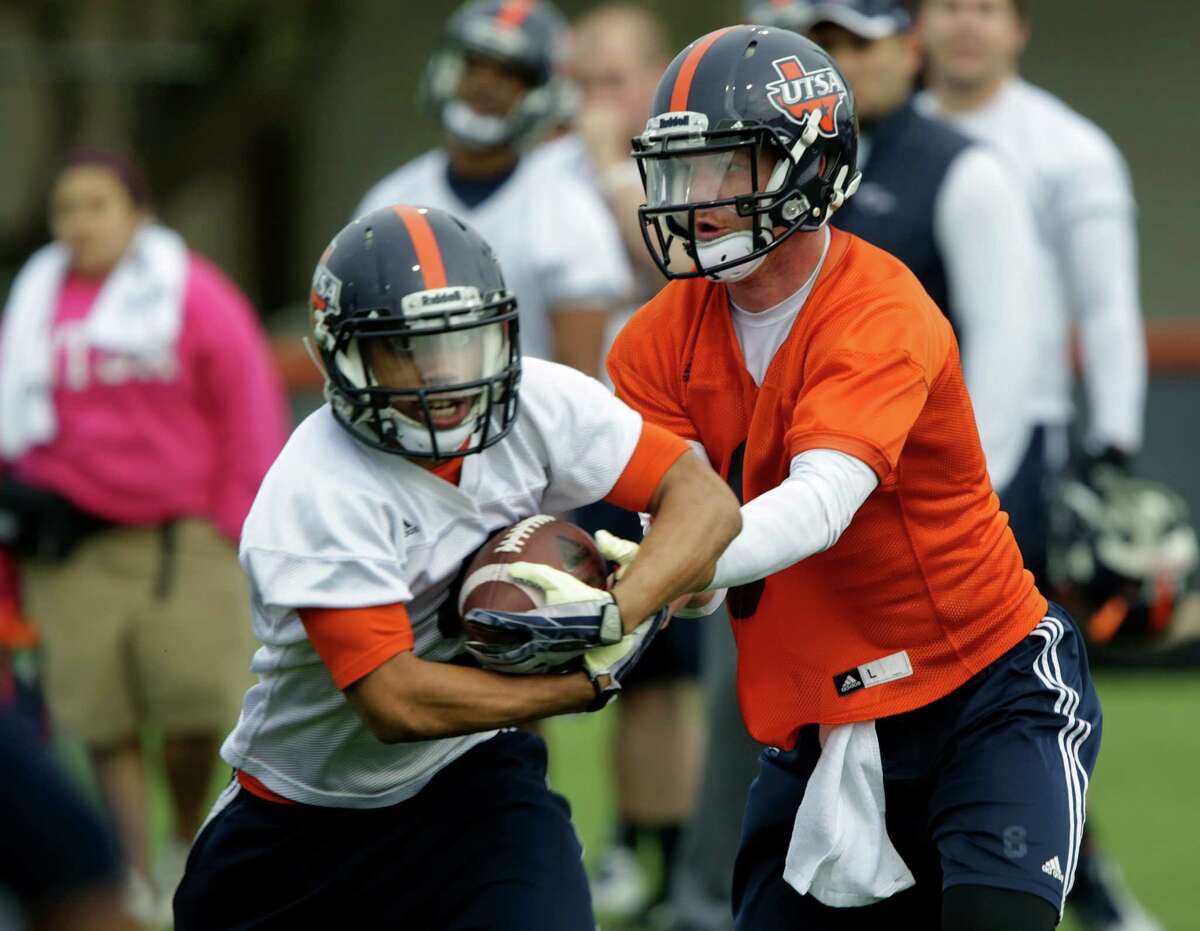 UTSA's first football practice of the year