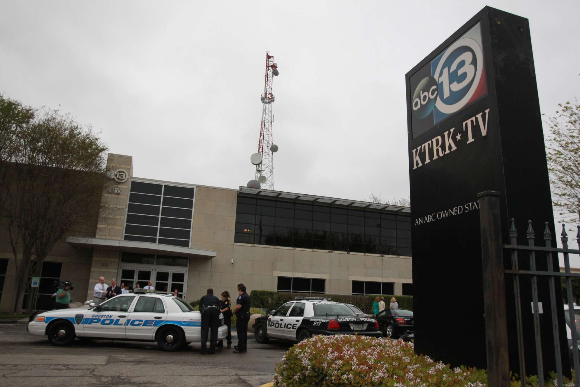 Woman arrested after gunshots outside Channel 13 in SW Houston