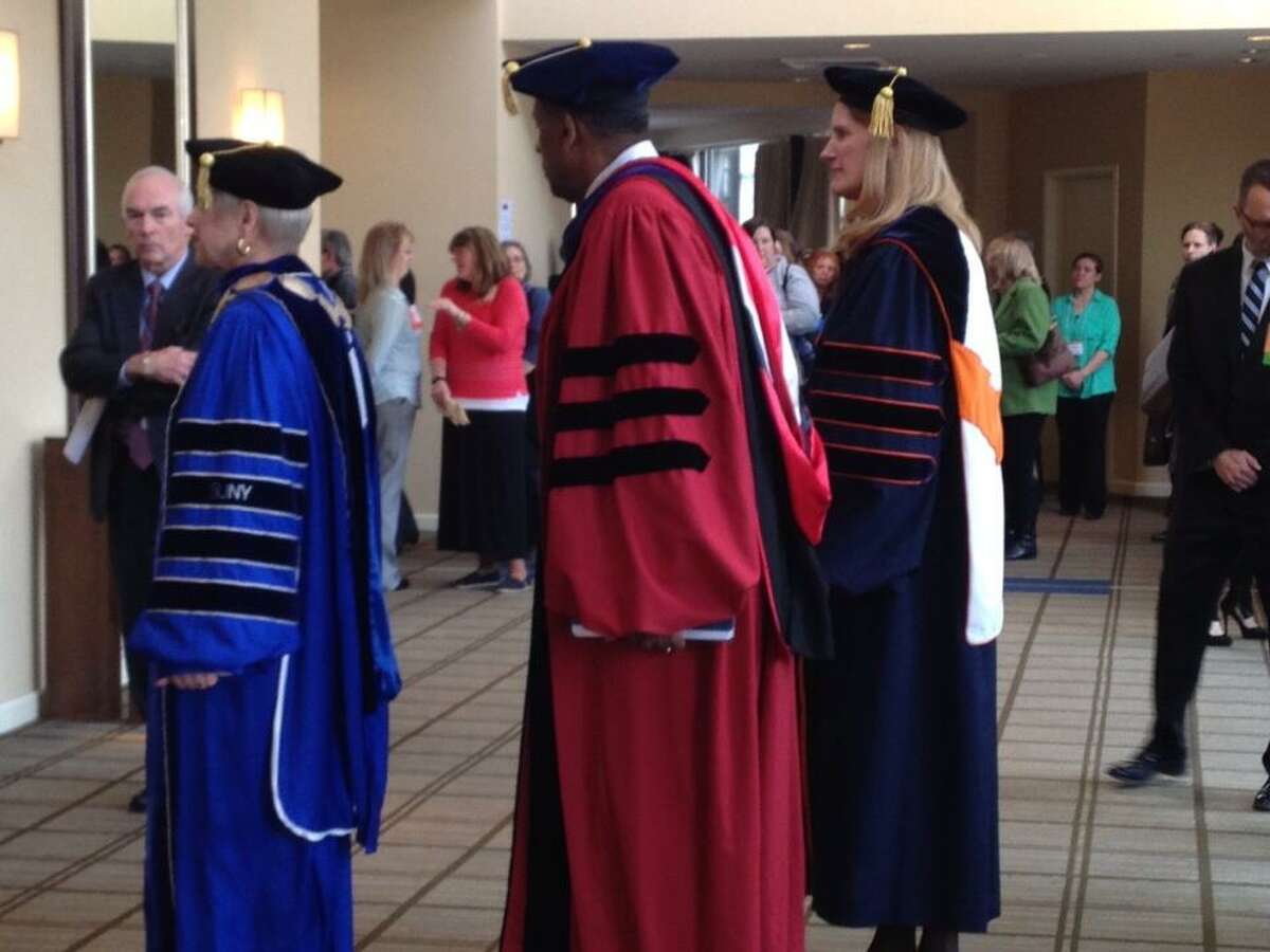 Pomp, pride for a new leader