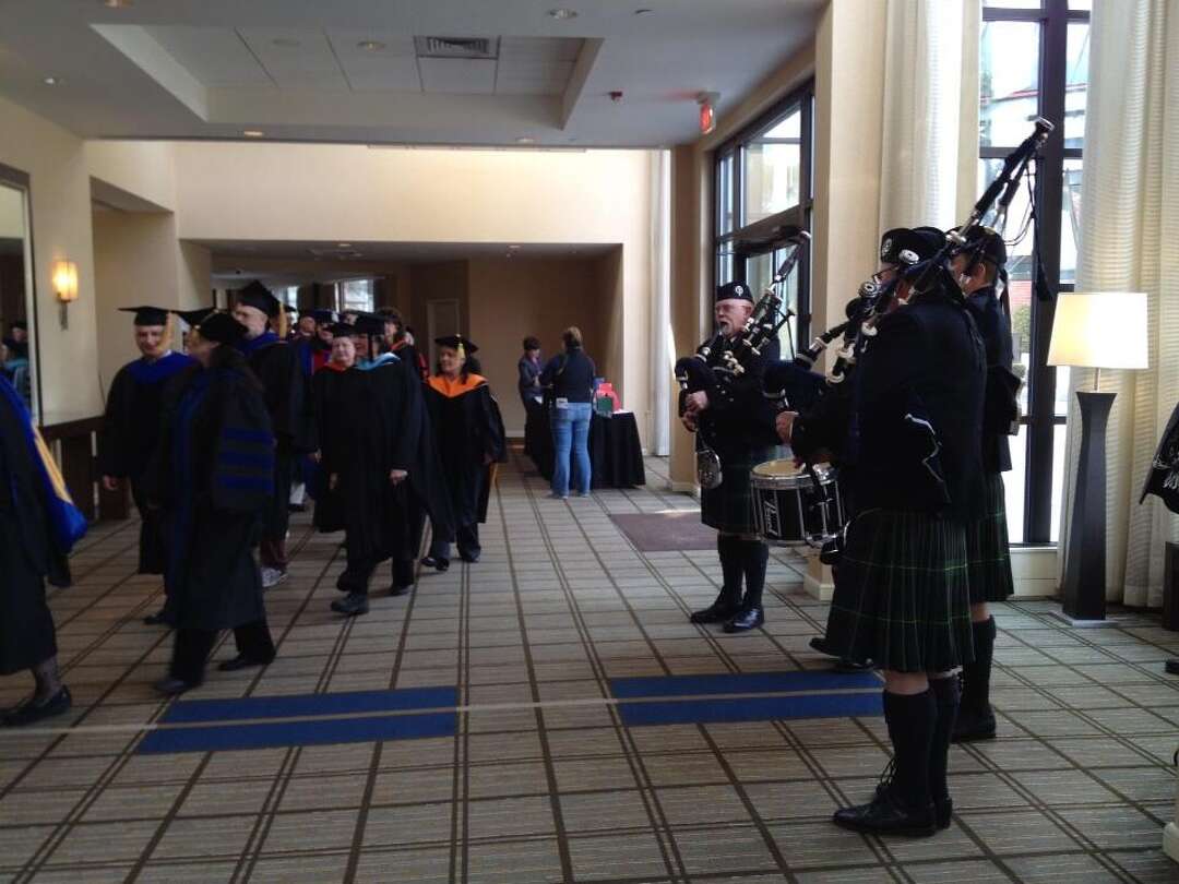 Pomp, pride for a new leader