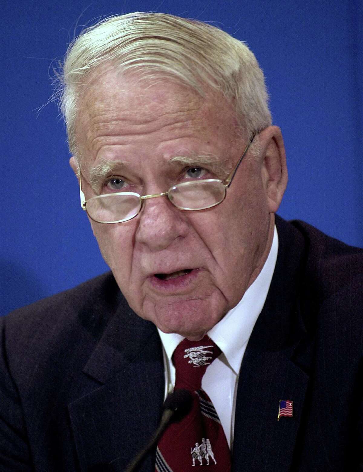 Former defense secretary James Schlesinger, at 85