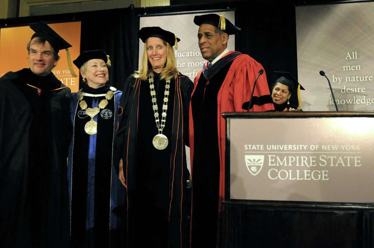 Pomp, pride for a new leader