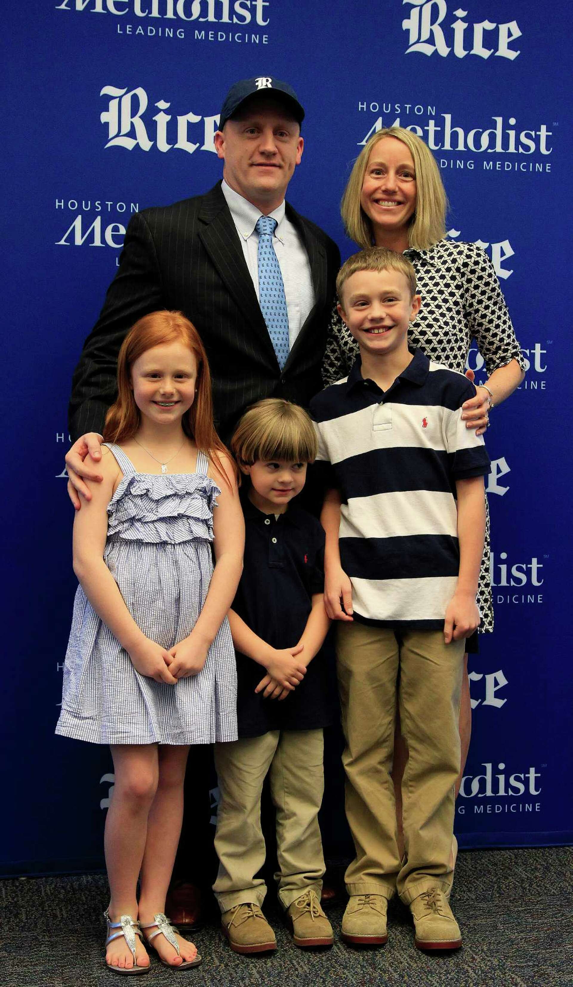 Mike Rhoades fulfills a dream at Rice