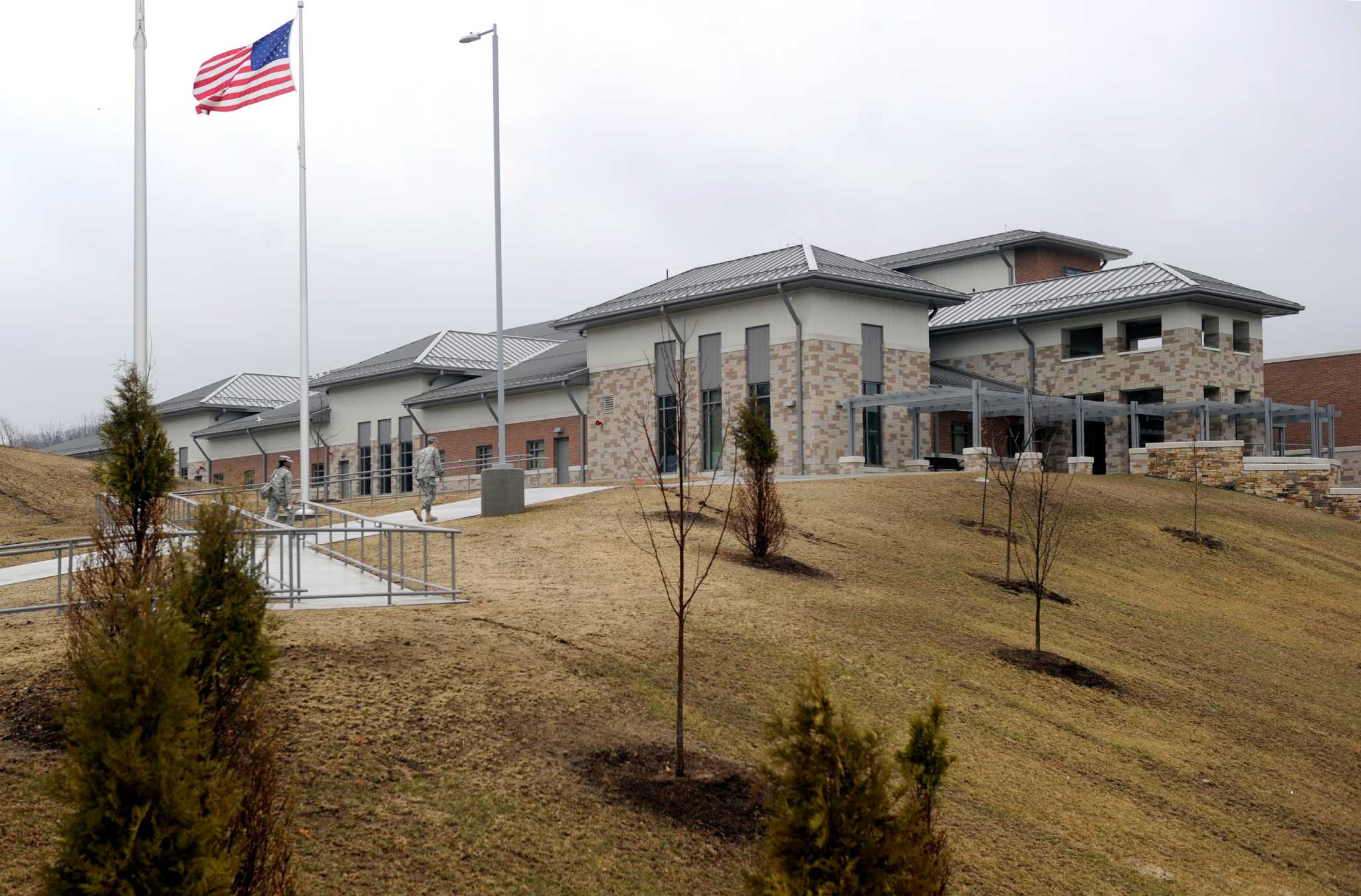 Military starts moving into new center