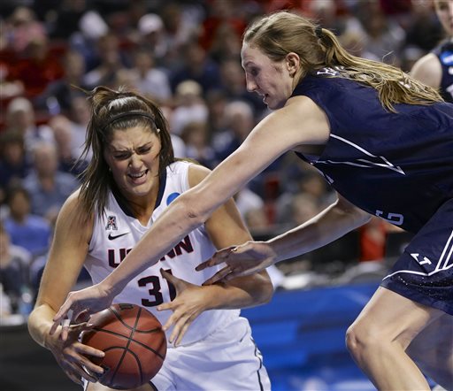 Game report: UConn women survive early scare, beat BYU