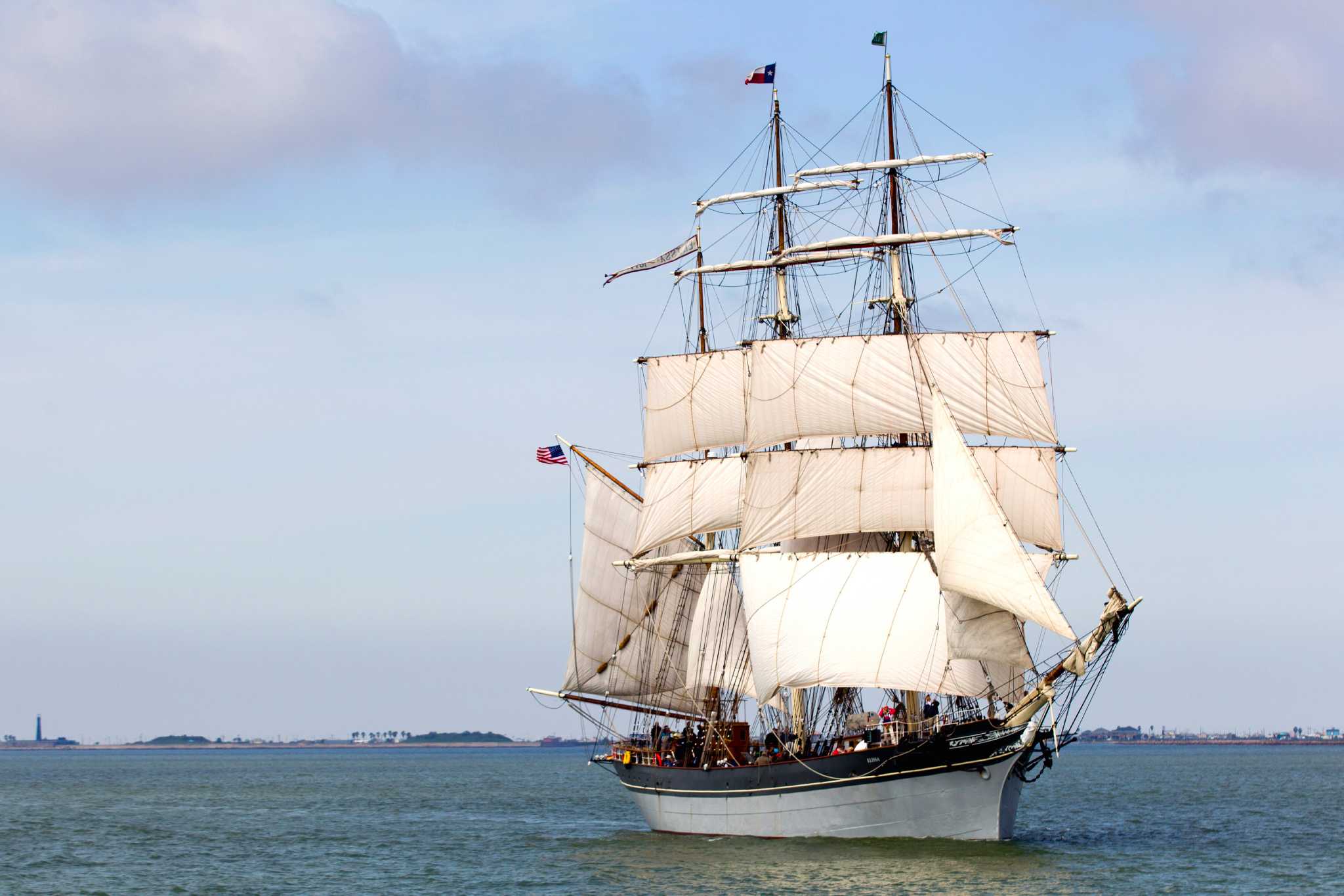 Sailors wanted aboard the tall ship Elissa, training is free