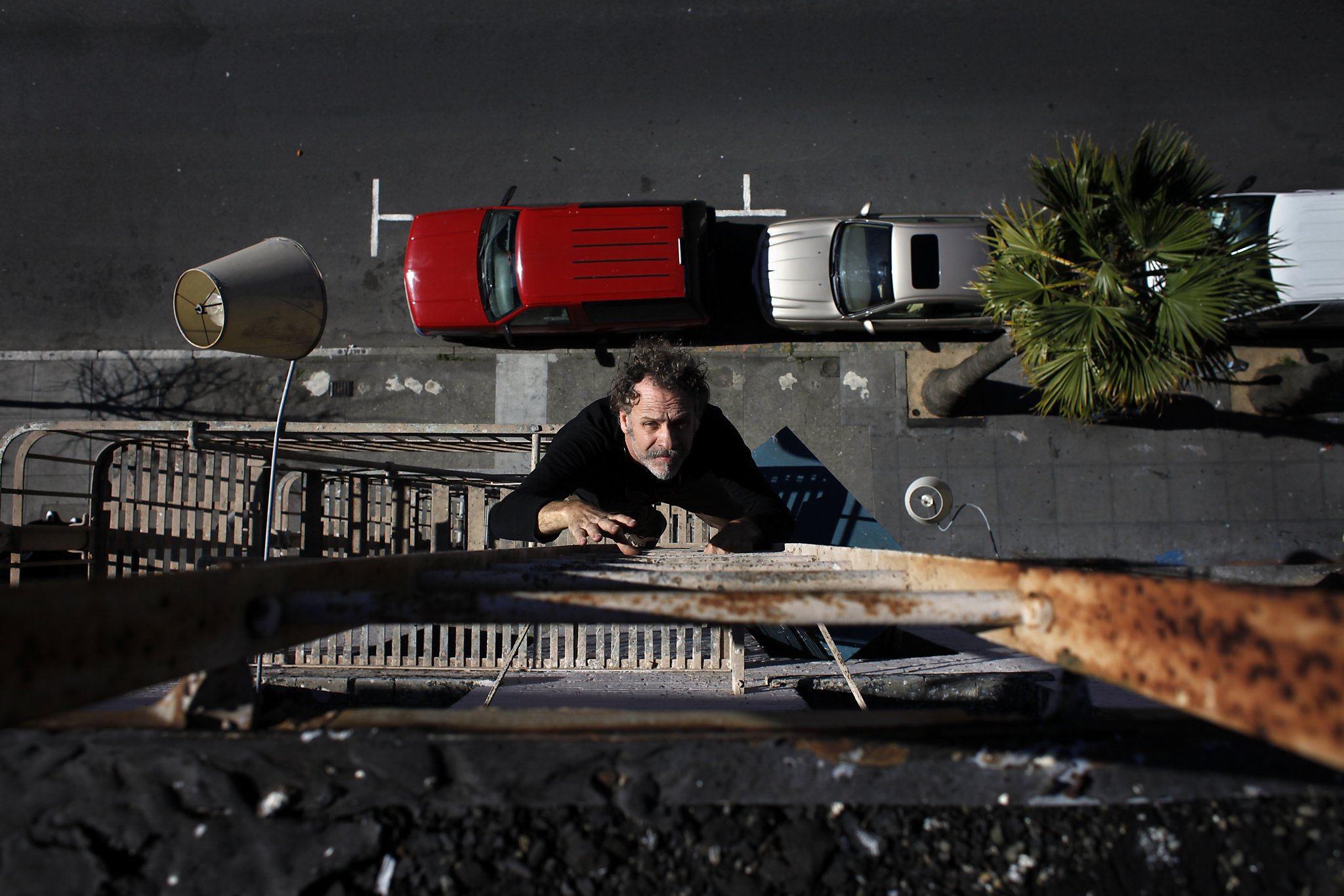 'Defenestration' artwork on S.F. building may be out in cold