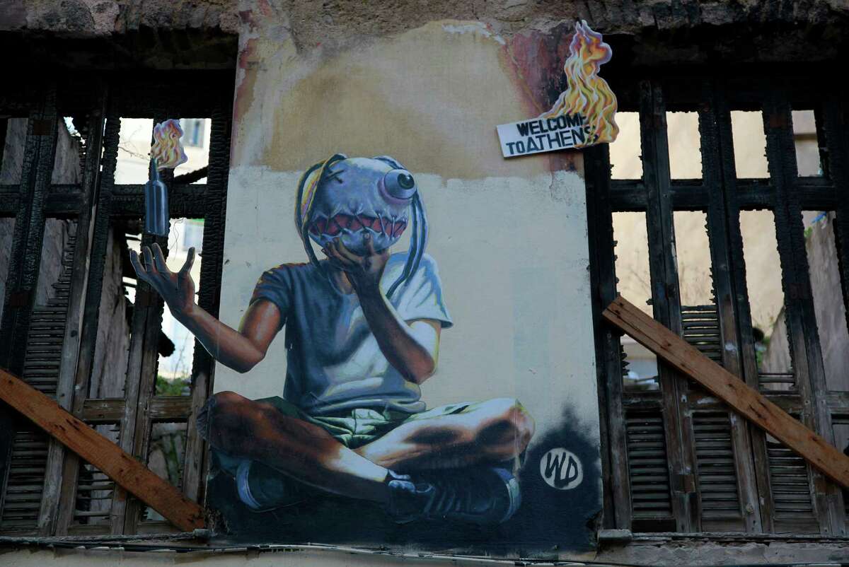 Street controversy: Greece is epicenter of graffiti protests