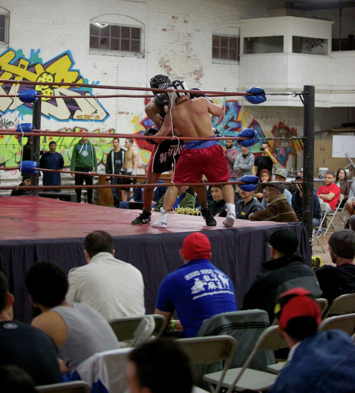 Kickboxing gets a workout