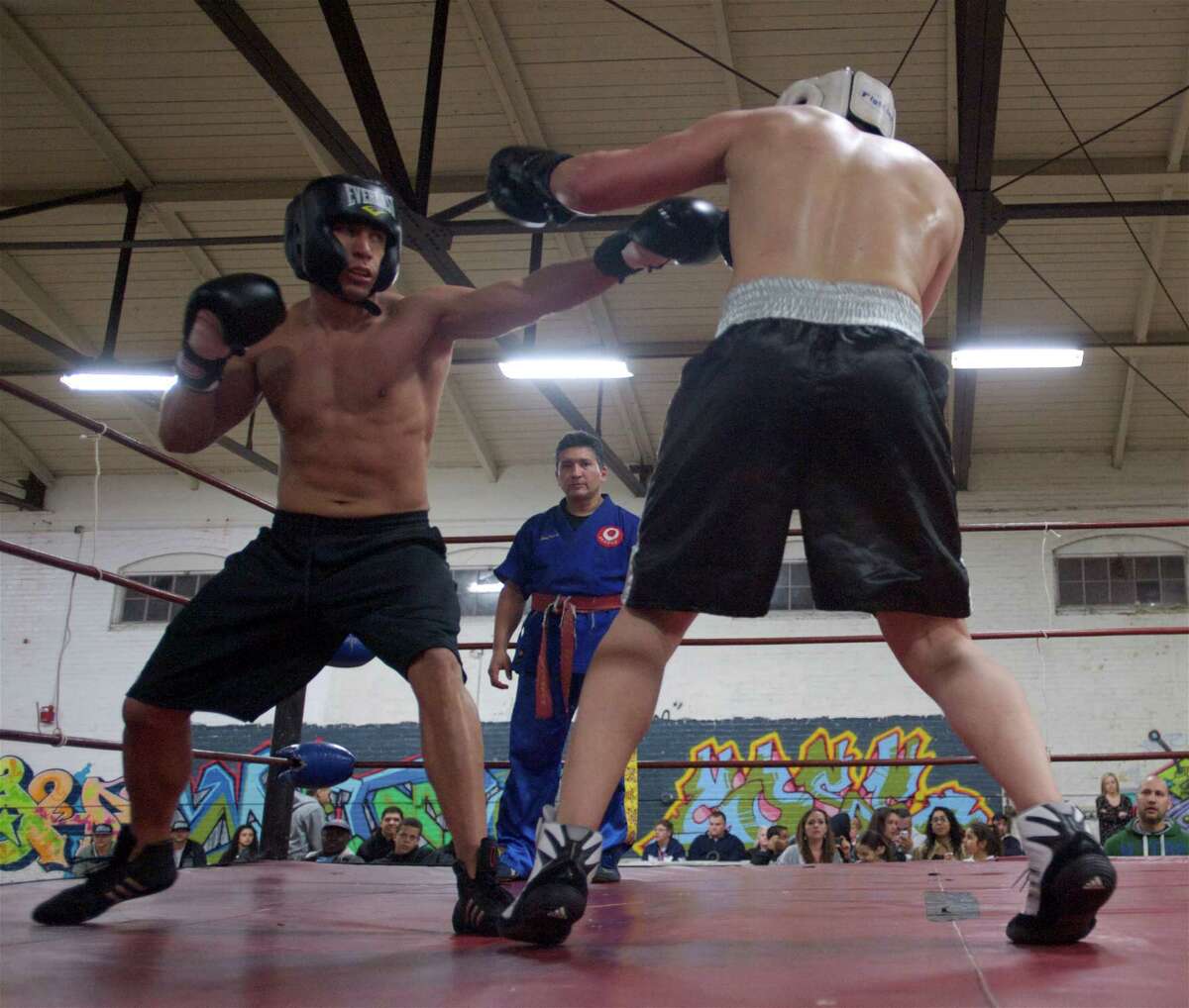 Kickboxing gets a workout