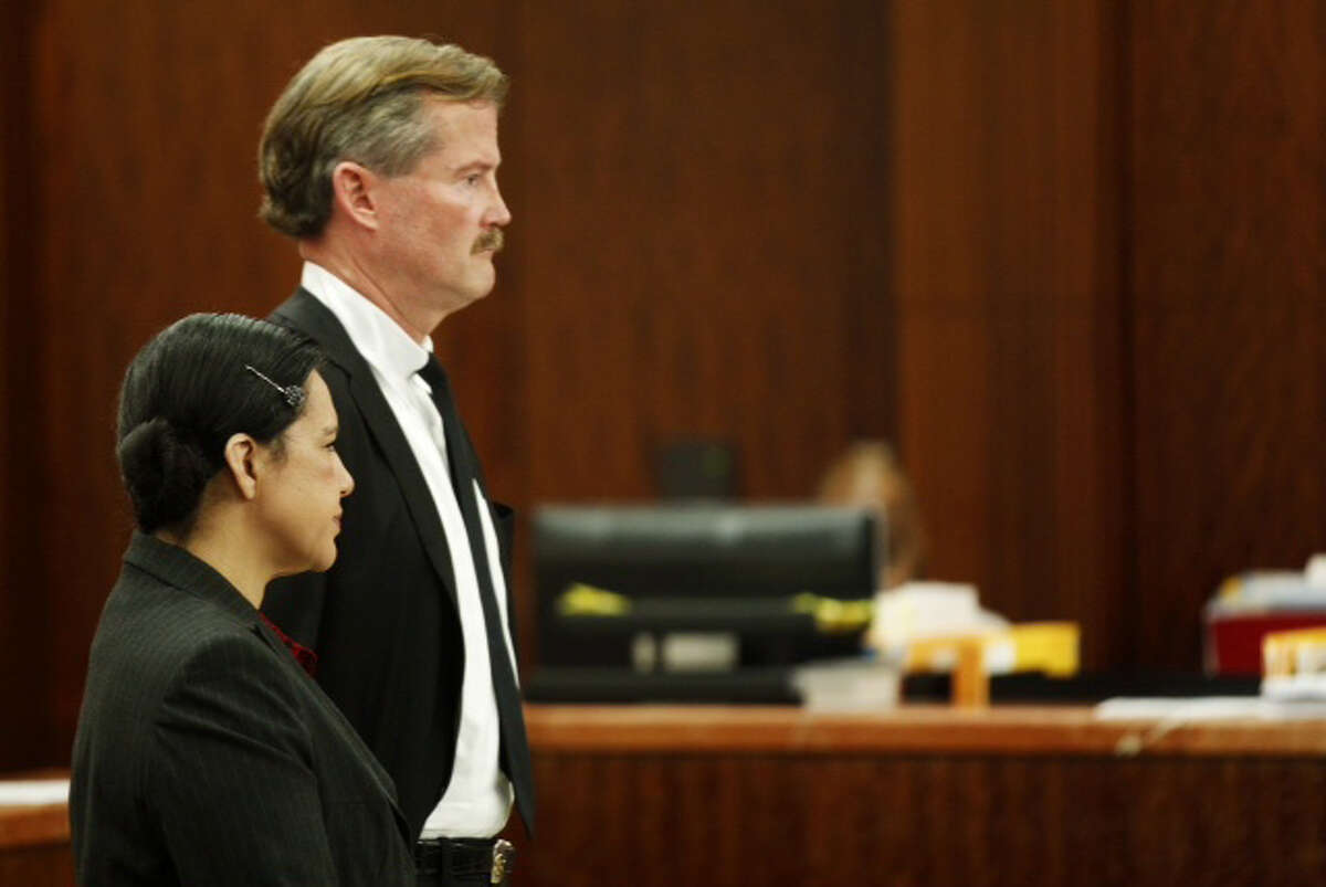 Jurors see bloody shoe in alleged stiletto slaying