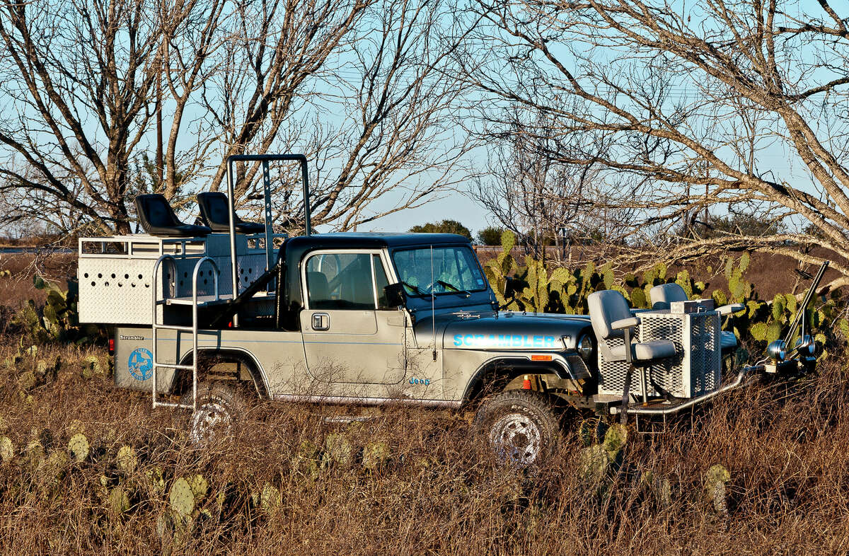Everything is bigger in Texas, including bird-hunting trucks