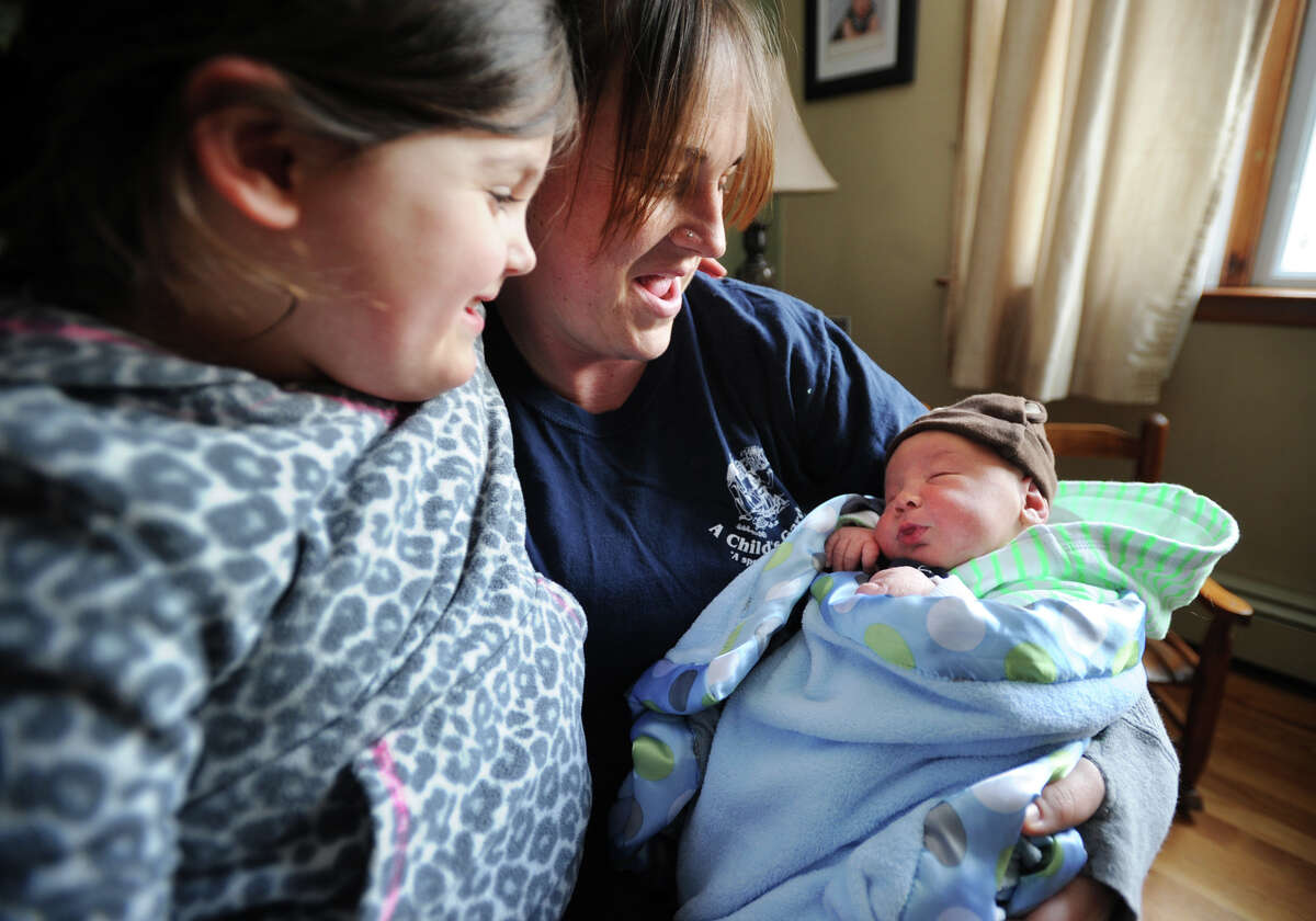 Woman's 'stomach bug' actually a baby