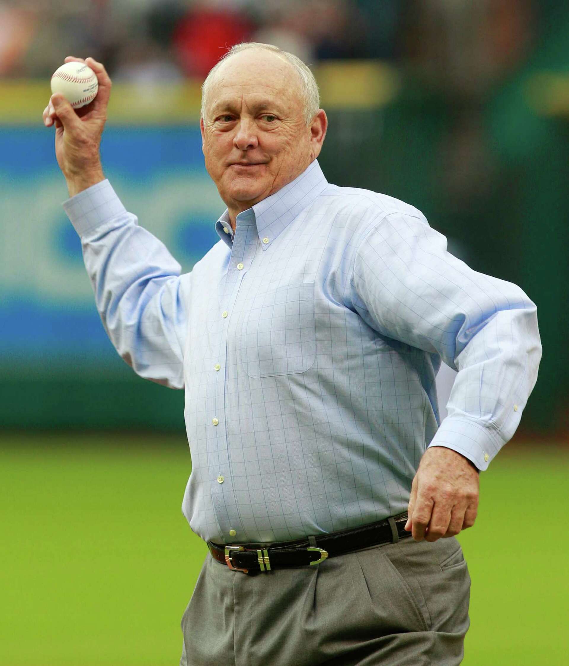 Nolan Ryan's wild pitch on opening day among some memorable first pitches