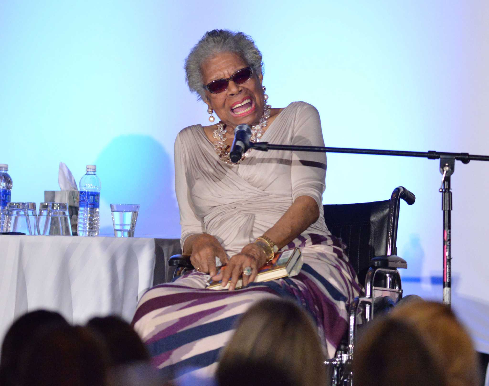 Angelou's simple message: Be a rainbow