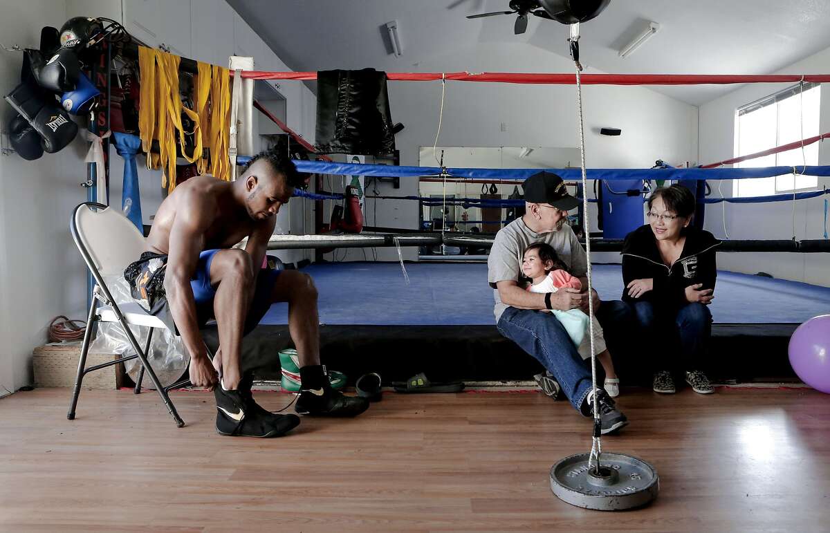 Room, board and boxing at Max and Kathy Garcia's house