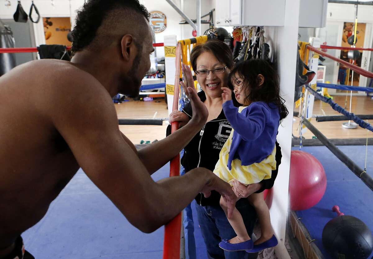 Room, board and boxing at Max and Kathy Garcia's house
