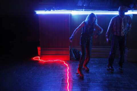 Old Sacred Heart Church site now a roller-skating sanctuary
