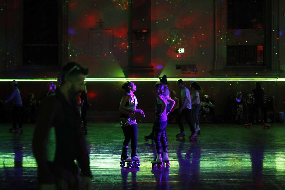 Old Sacred Heart Church site now a roller-skating sanctuary