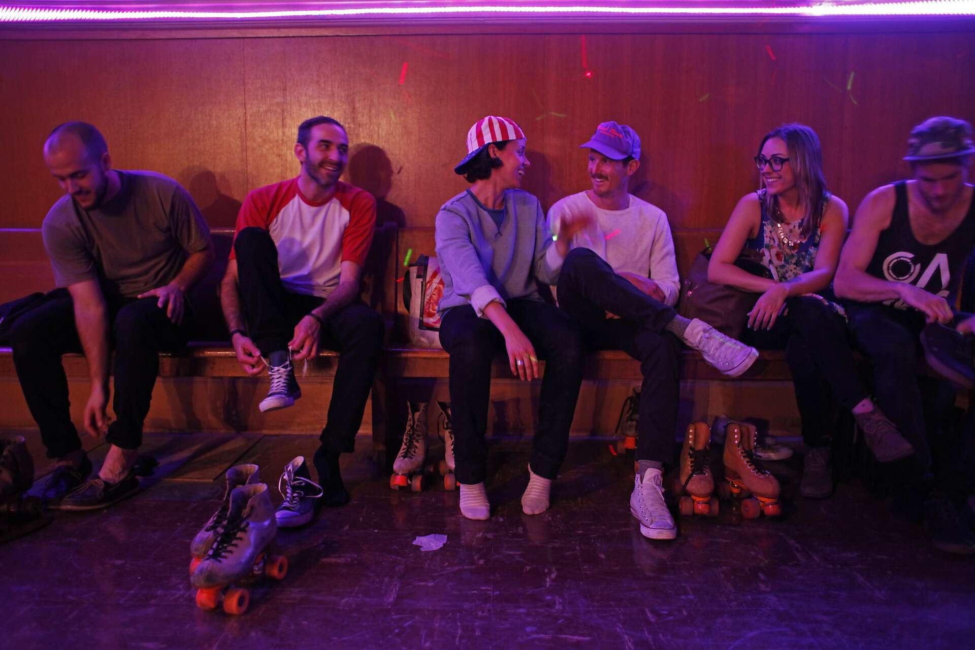 Old Sacred Heart Church site now a roller-skating sanctuary