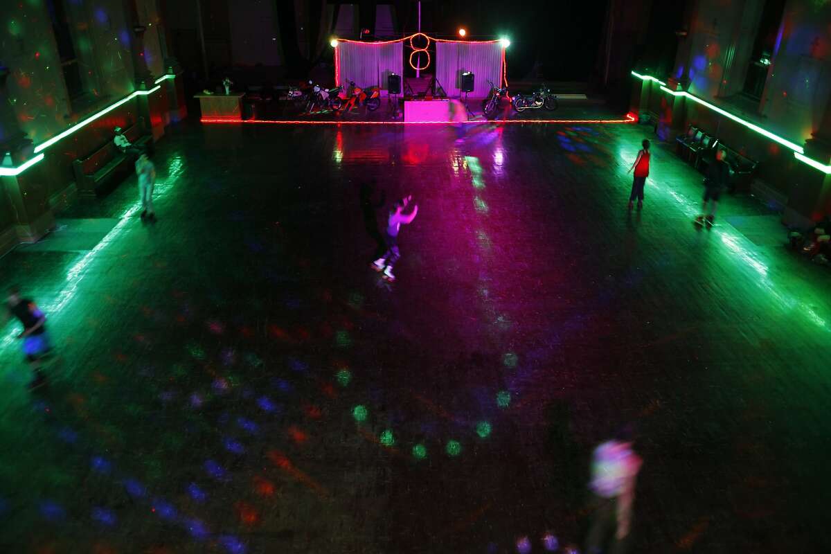 Old Sacred Heart Church site now a roller-skating sanctuary