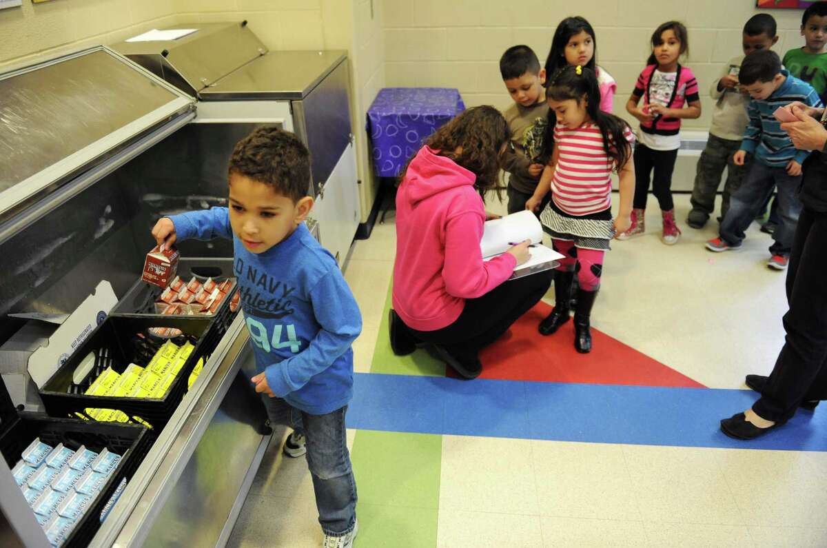 Some children get supper at school