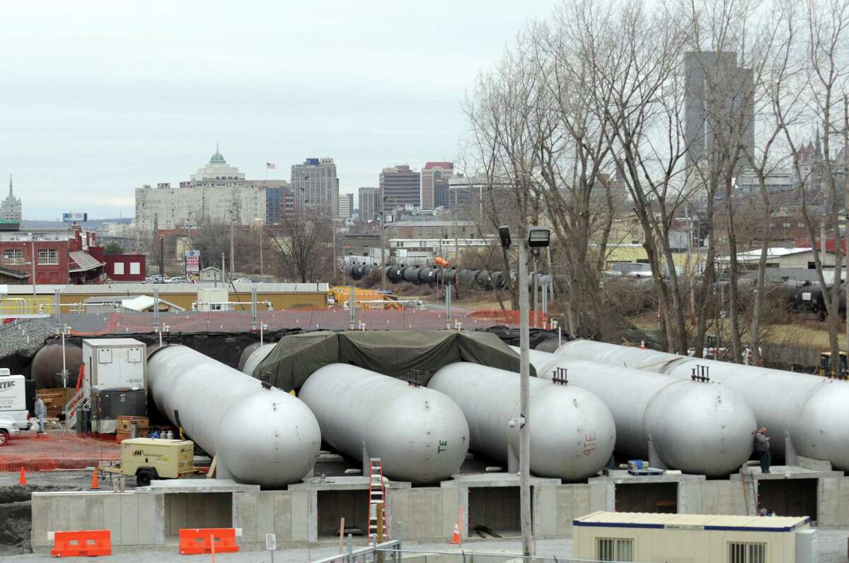 North Albany propane storage plant growing