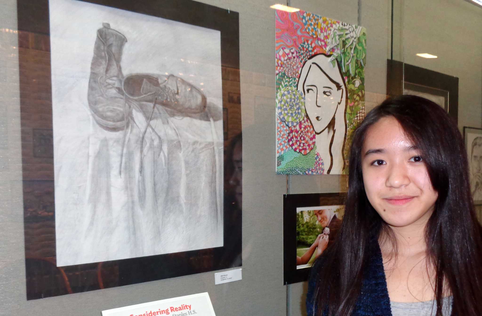 'Considering Reality:' Staples students' artwork showcased at Westport ...