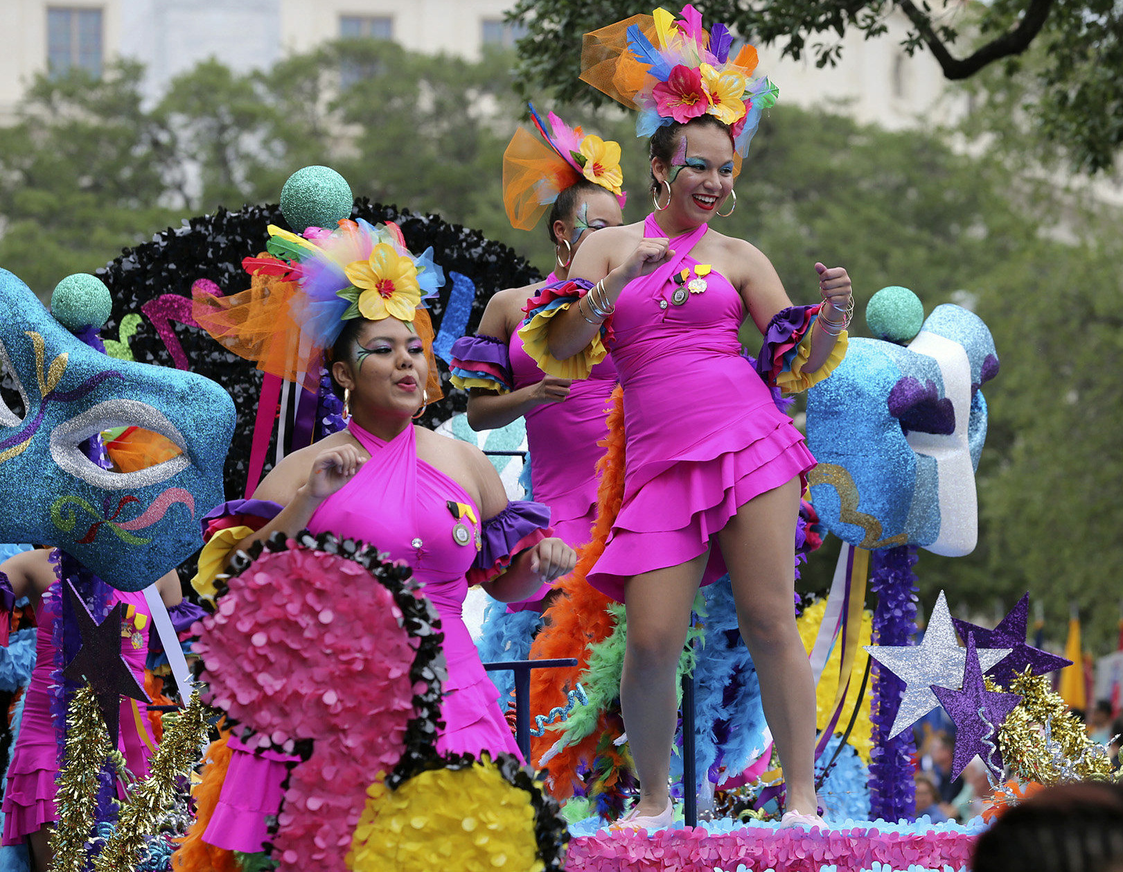 Parades are the Big Three during Fiesta