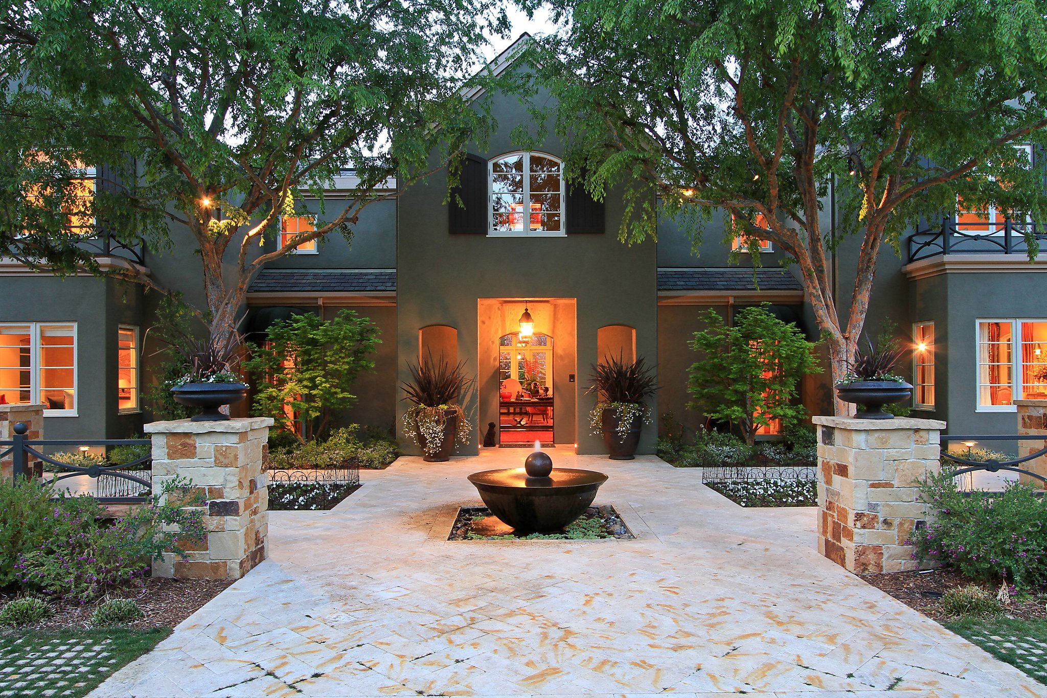 Tuscan villa with California flair in Atherton