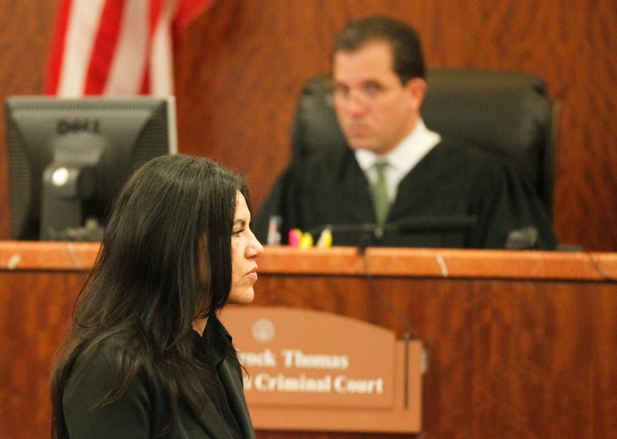 Stiletto killer takes the stand in her own defense