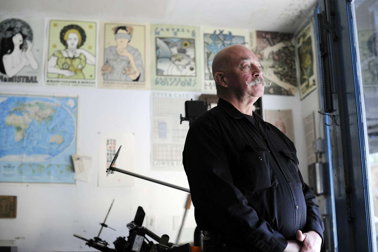 Prince of posters David Lance Goines keeps his hand in