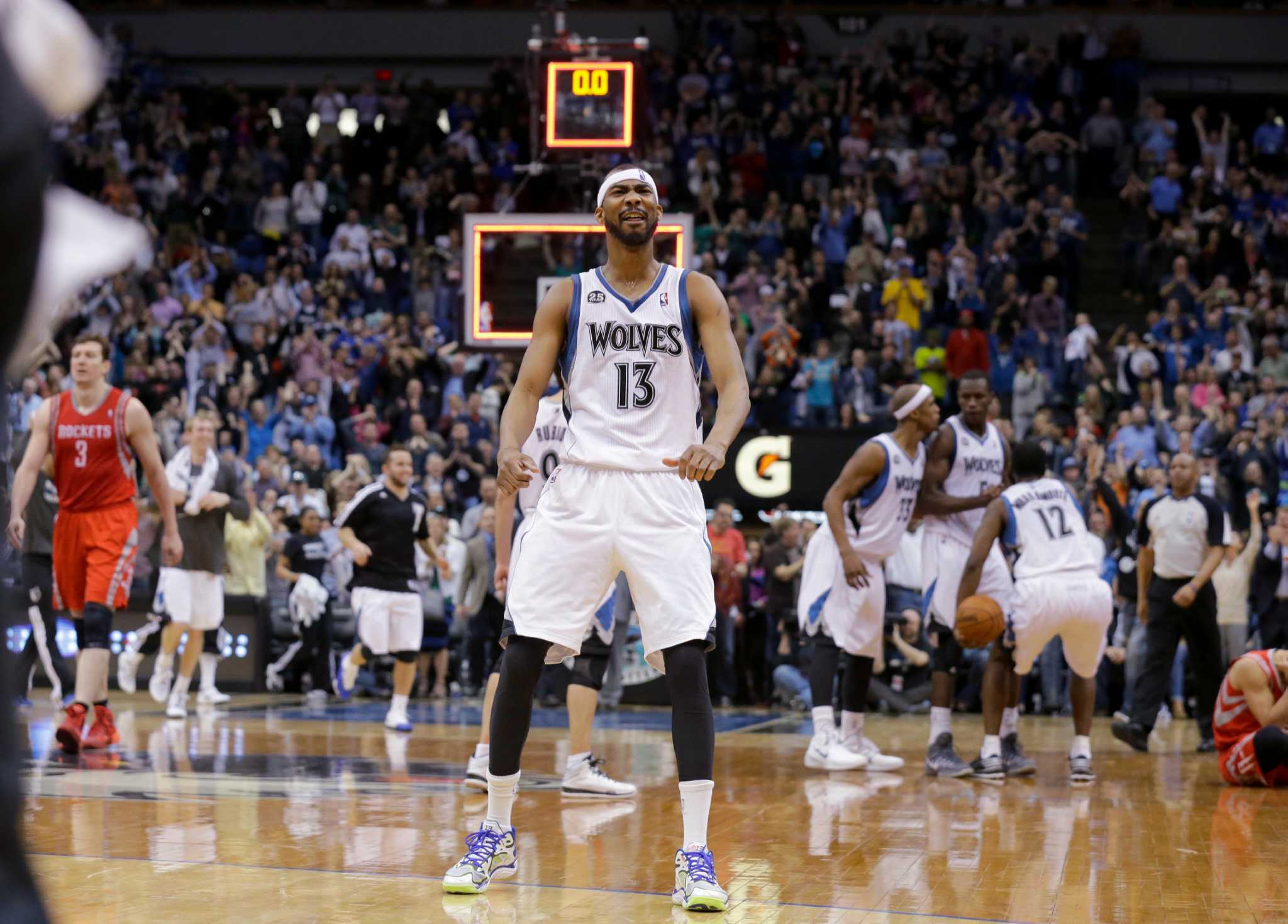 Corey Brewer returns to Minnesota two years after career game against ...