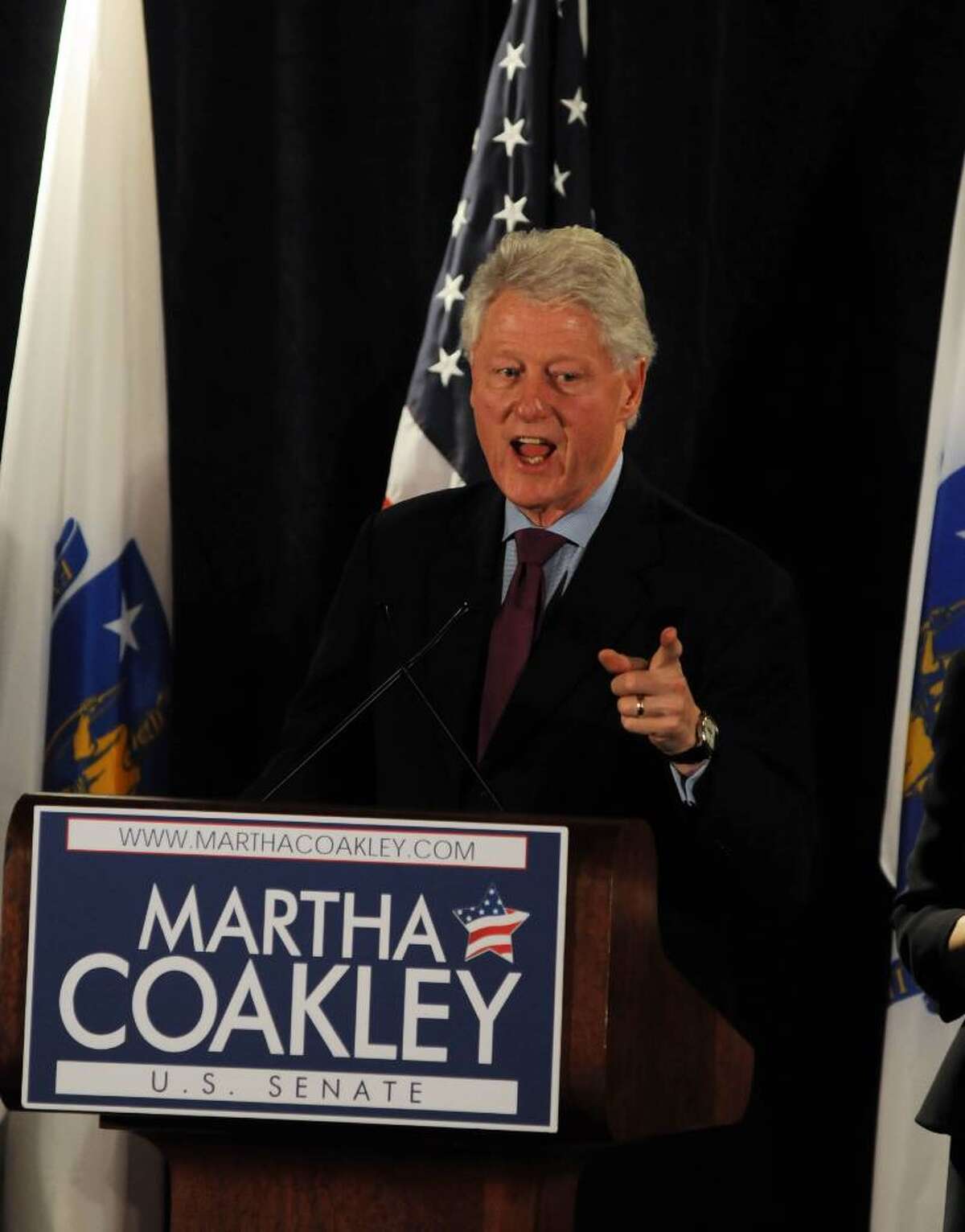 Clinton hospitalized with chest pains