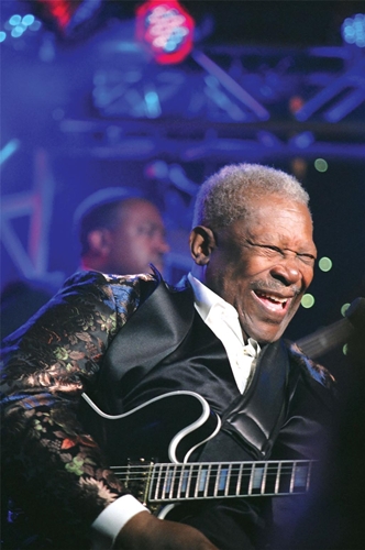 B.B King at the Palace