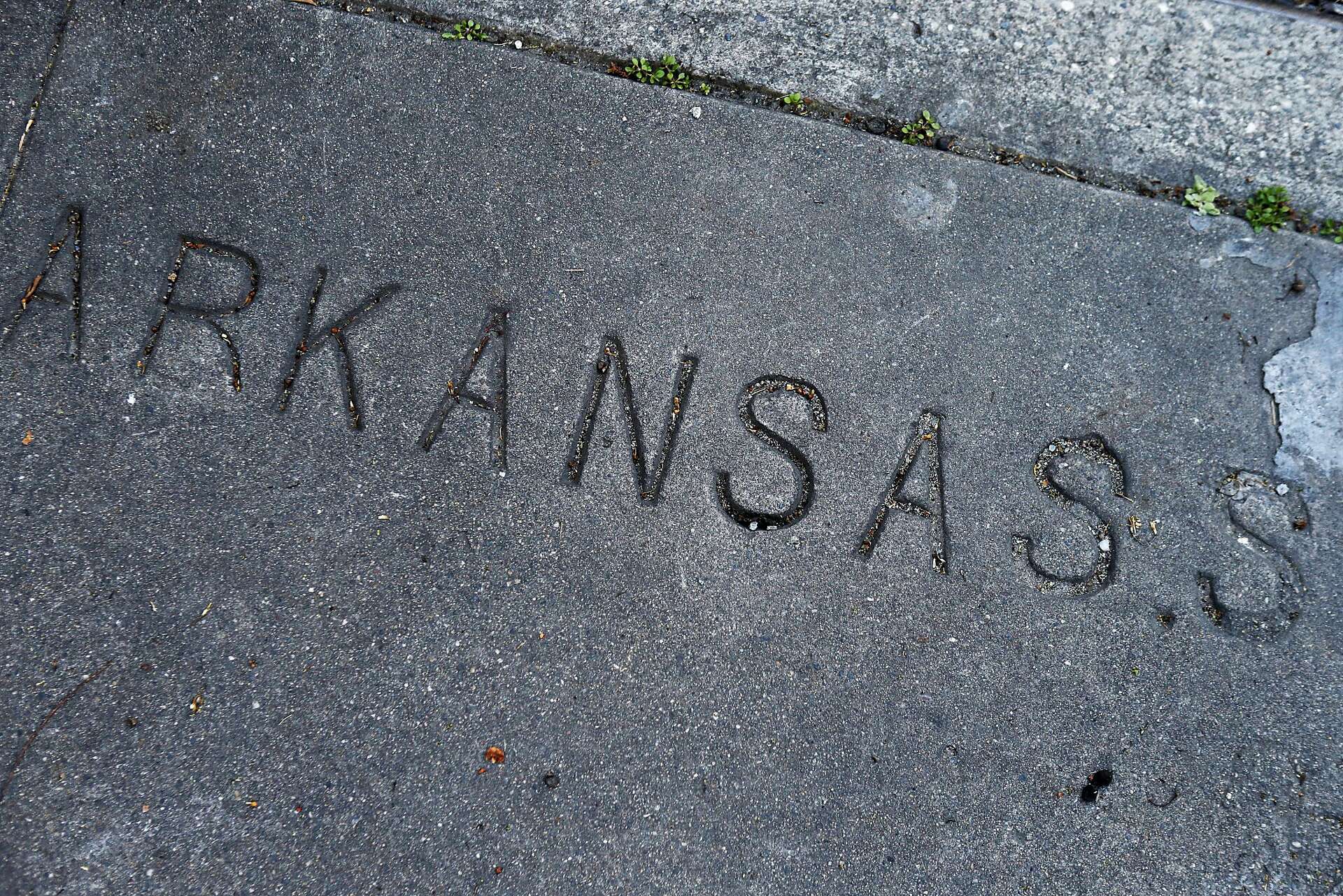 On the hunt for S.F. street stamp typos