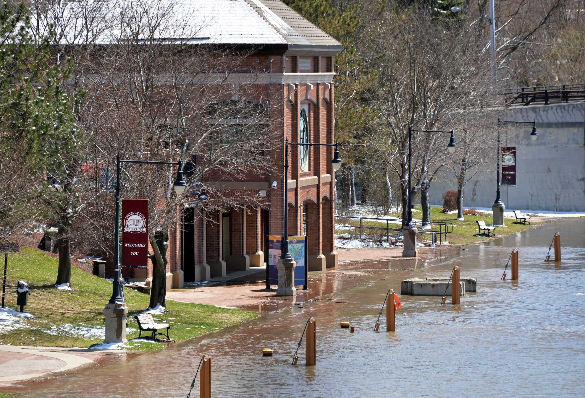 Snow and flooding means spring
