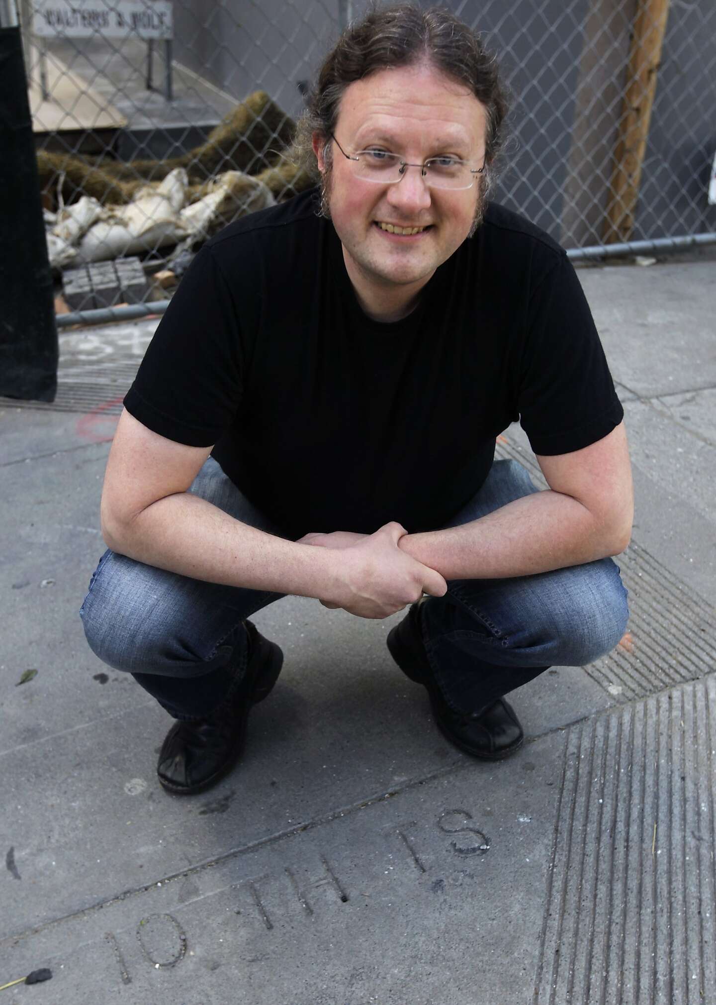 On the hunt for S.F. street stamp typos