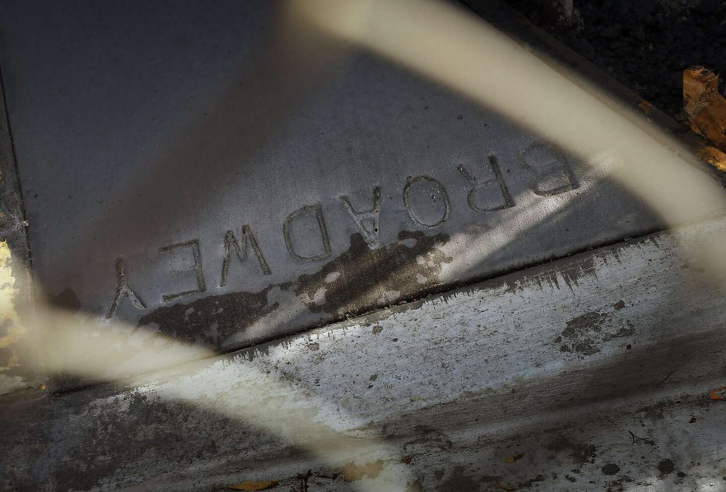 On the hunt for S.F. street stamp typos