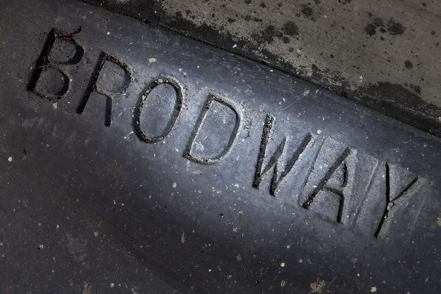 On the hunt for S.F. street stamp typos