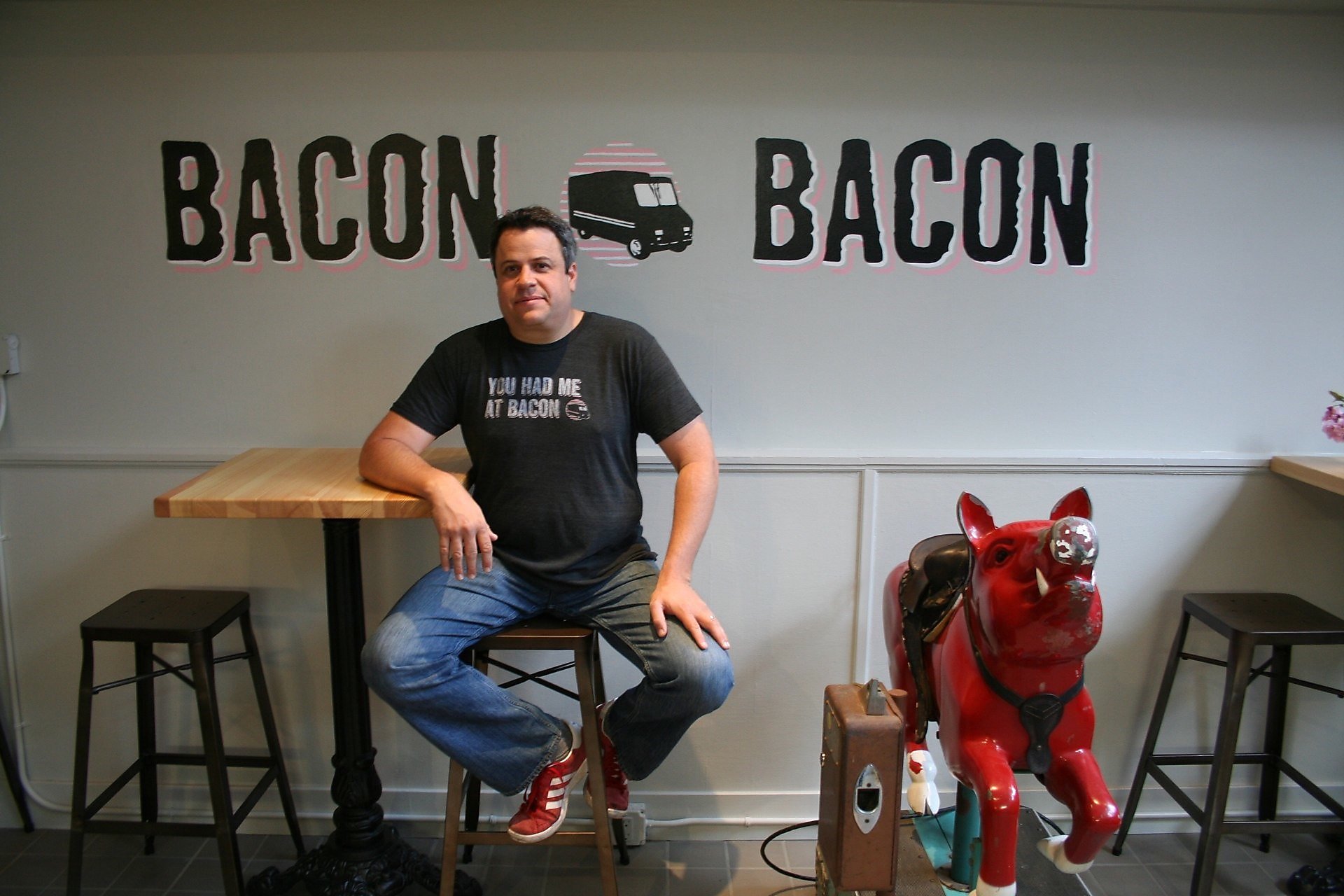 Bacon Bacon back in S.F.