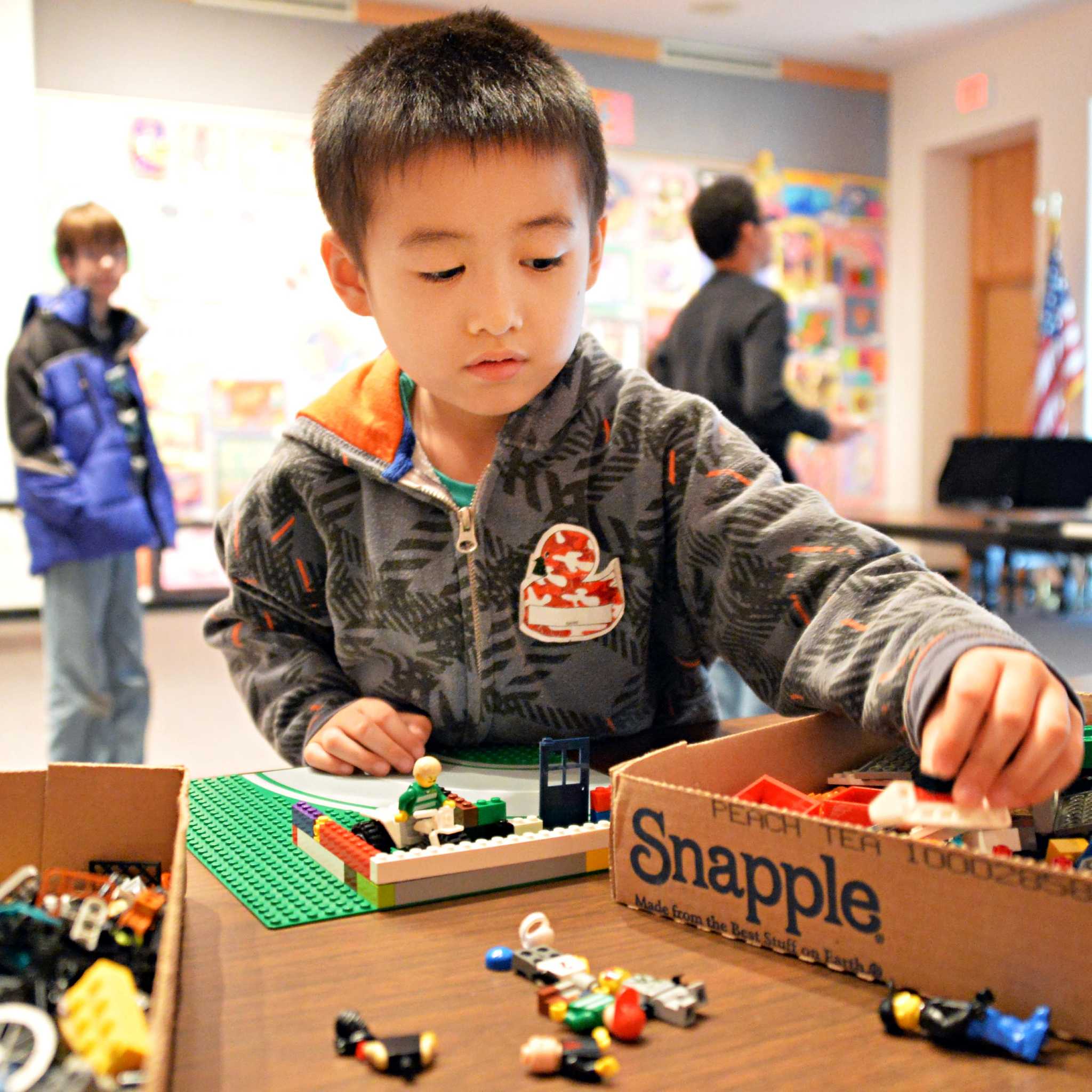Photos: Lego building