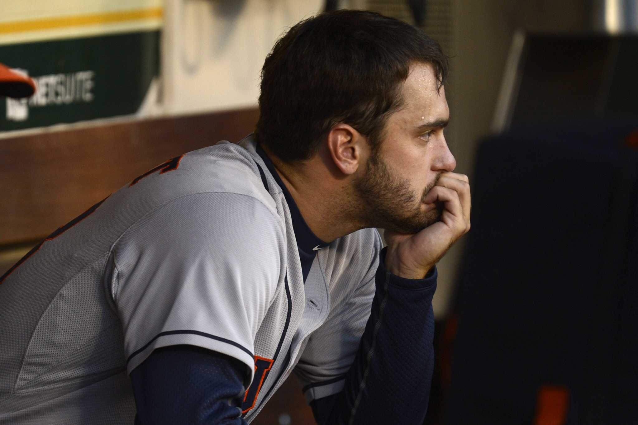 Cosart shelled as Astros routed by A's