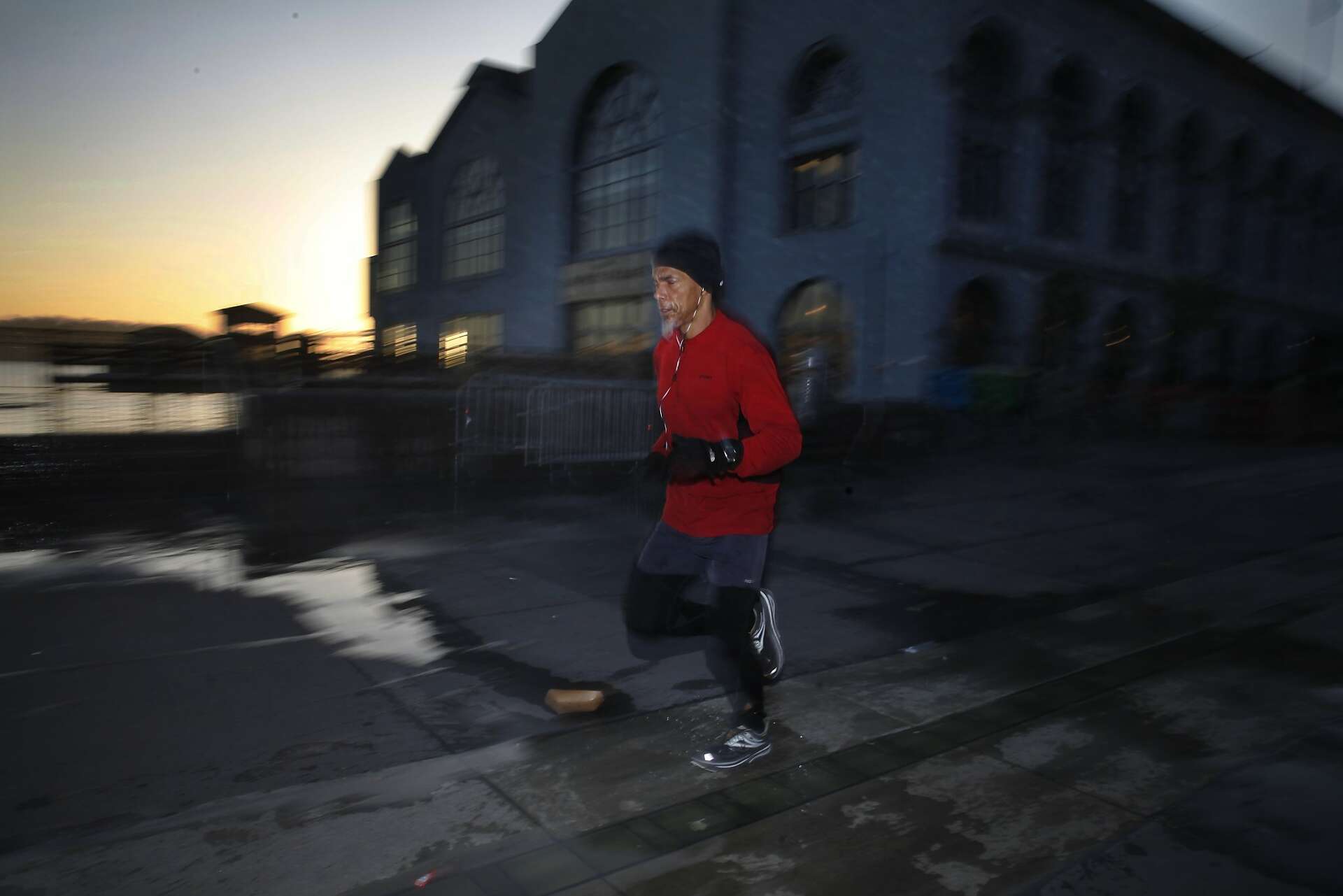 Homeless S.F. marathoner doesn't run from his problems