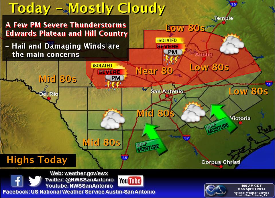 Damaging storms possible Monday night, into Tuesday